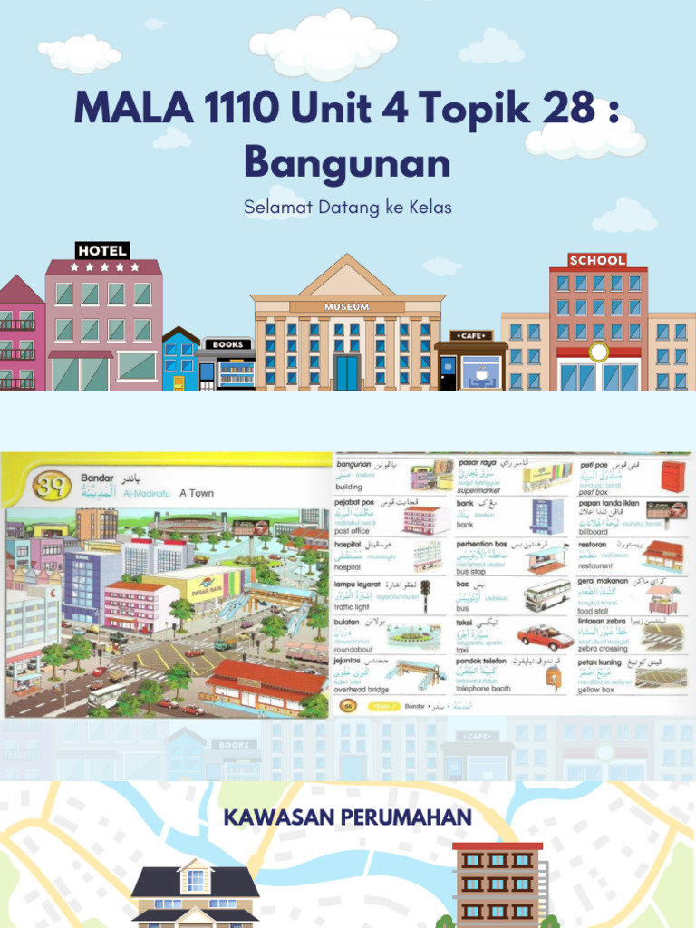 MALA 1110 Unit 4 Lesson 28 Buildings | PDF