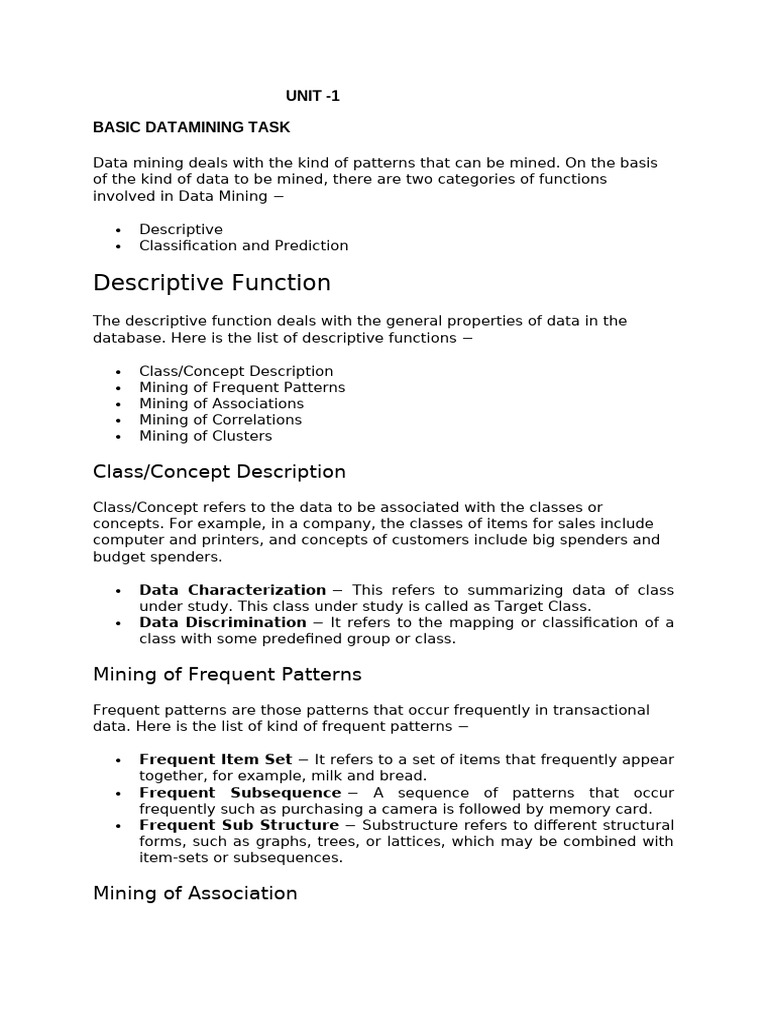 Datamining and Datawarehousing | PDF | Data Mining | Deep Learning