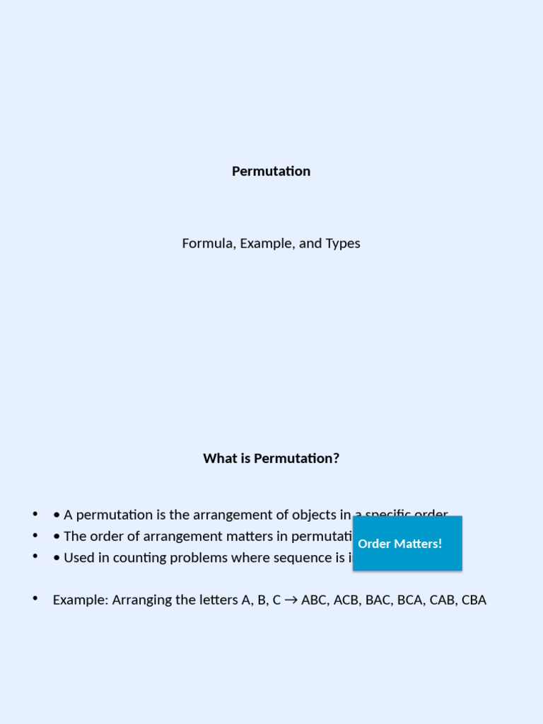 Permutation_Presentation_DetailedFlowchart | PDF