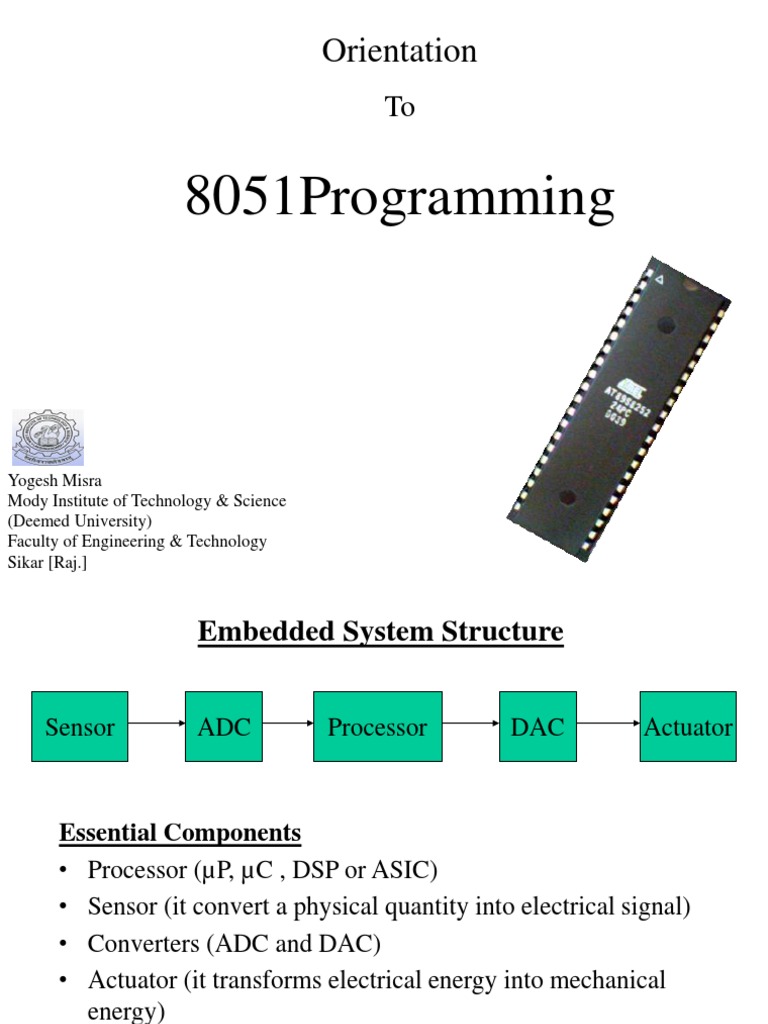 8051 Programming | Download Free PDF | Integrated Circuit | Microprocessor