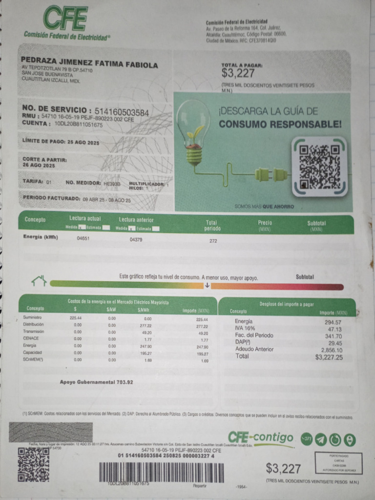 Comprobante de Domicilio | PDF