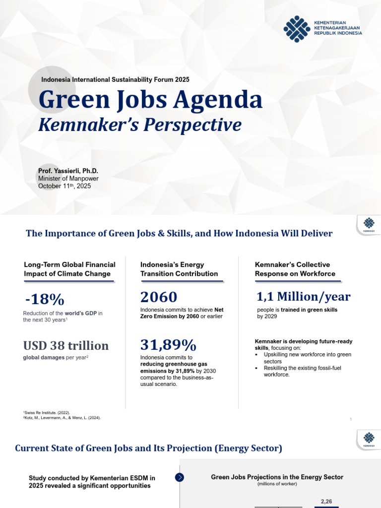 Yassierli ISF 2025 - TAMPILAN Keynote Menaker_lndonesia ISF (2025) v4.0 ...