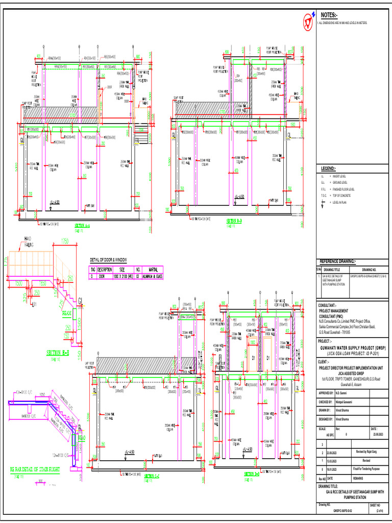 Civill G.A STP - Water Tank Plan & Details - 14!11!2024 Modified-Sheet ...