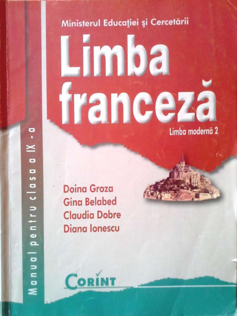 Manual Franceza Clasa 9 | PDF