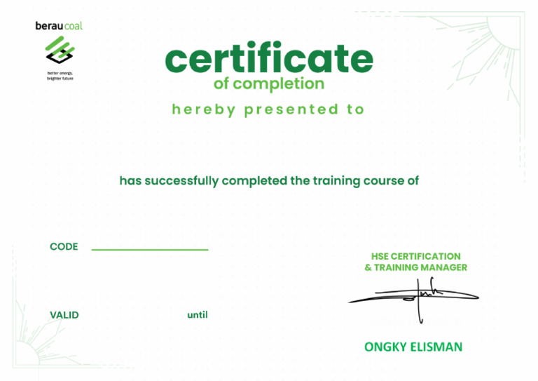 Sertifikat Kelompok Materi Pelatihan Dasar Kmpd 2024 (2) | PDF