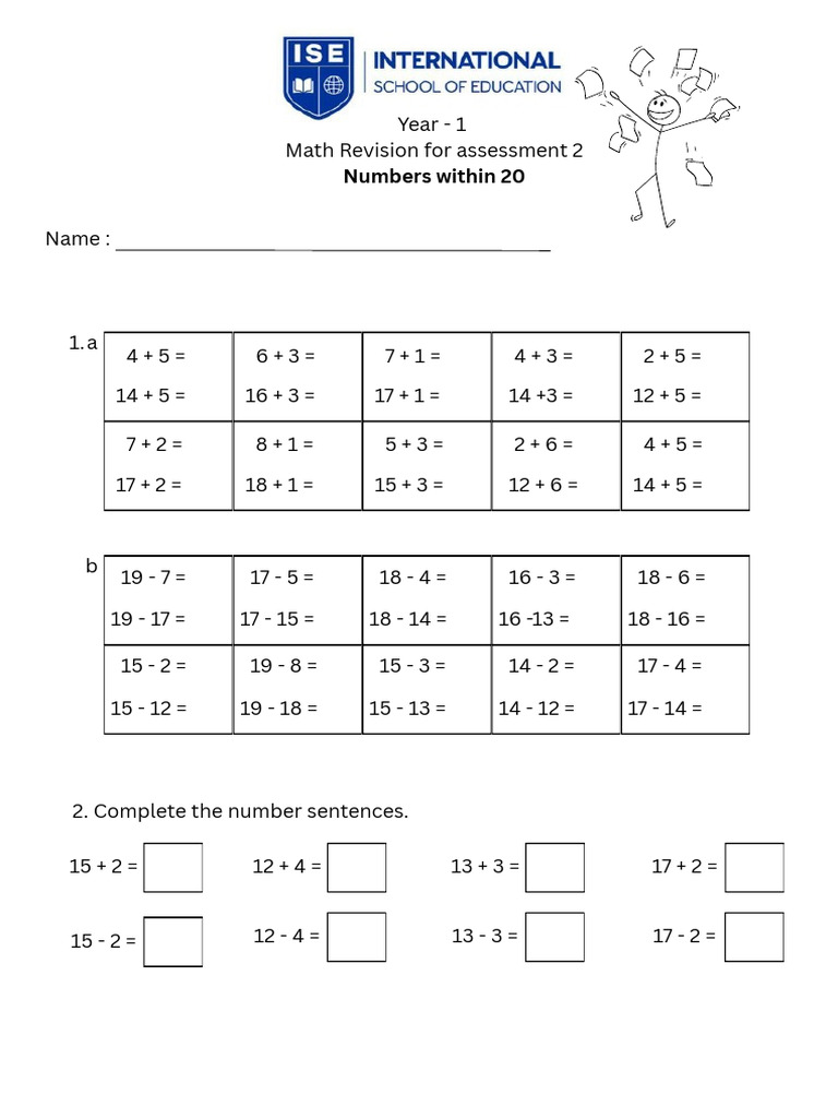 Year - 1 Math Revision For Assessment 2 | PDF | Shape | Chess