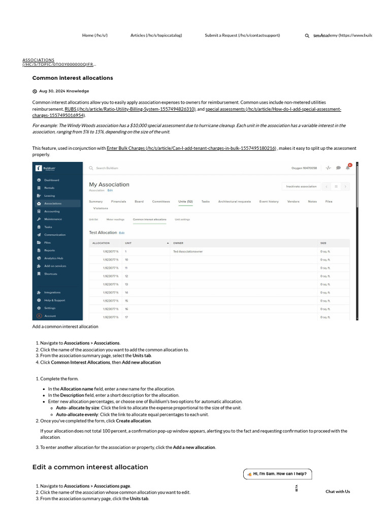 Common Interest Allocations | PDF