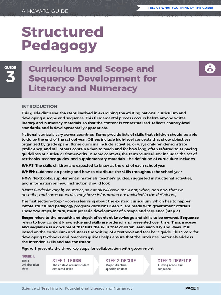 Curriculum Scope and Sequence Development | PDF | Curriculum | Phonics