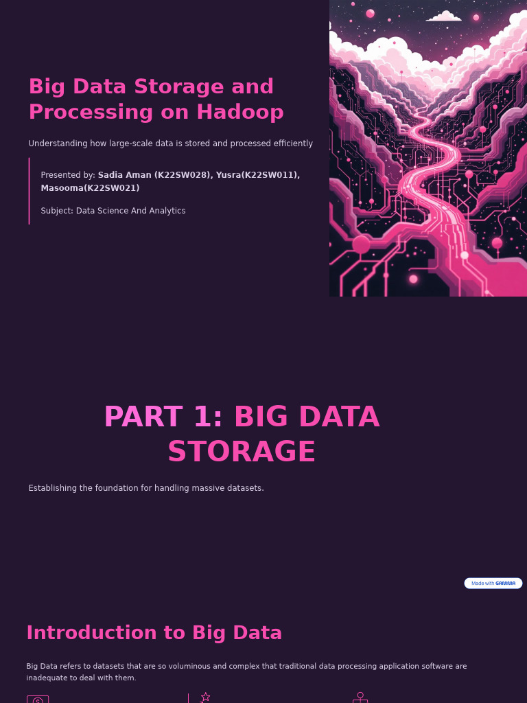 Big Data-Storage and Processing On Hadoop | PDF | Apache Hadoop ...