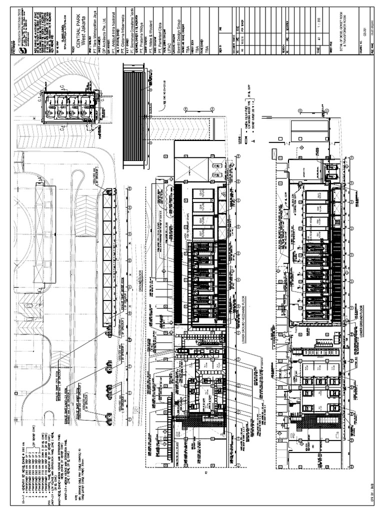 Layout Genset Room | PDF