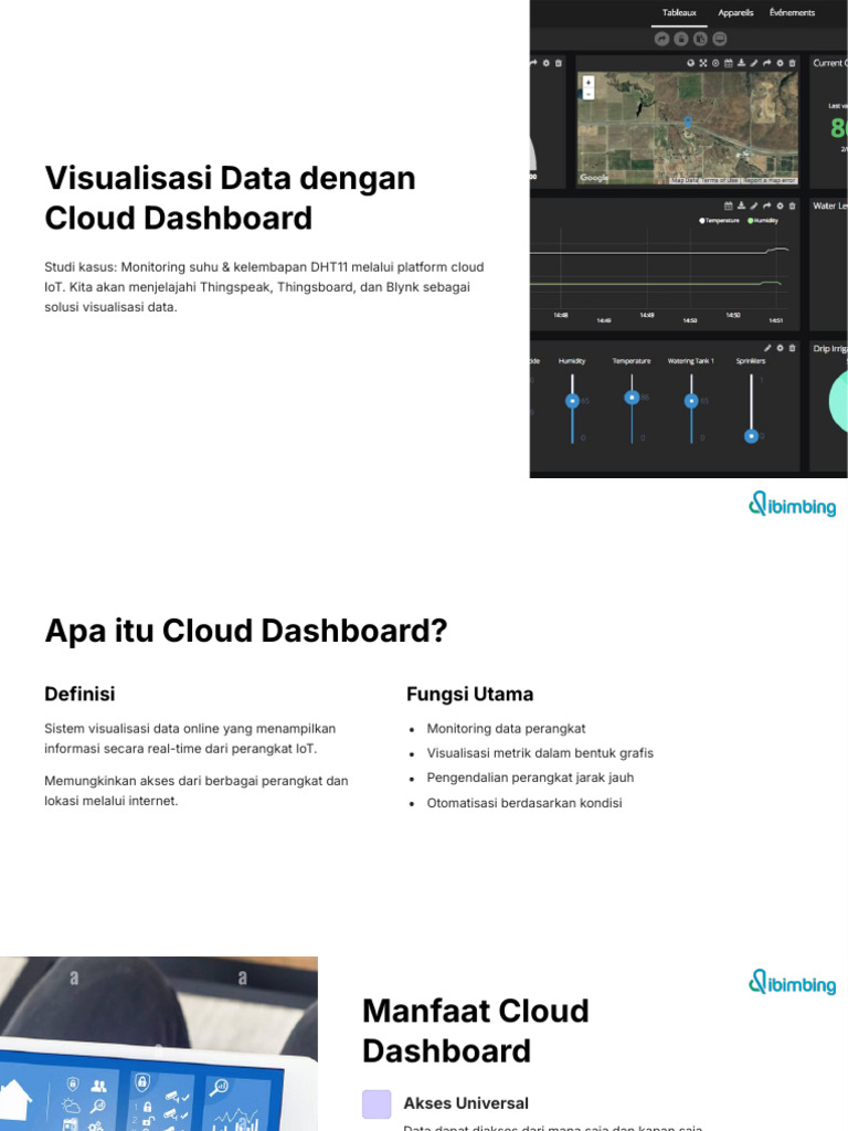 Visualisasi Data IoT dengan Cloud Dashboard | PDF