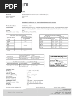 Blastrite Platinum Grit Technical Data Sheetv2022 | PDF