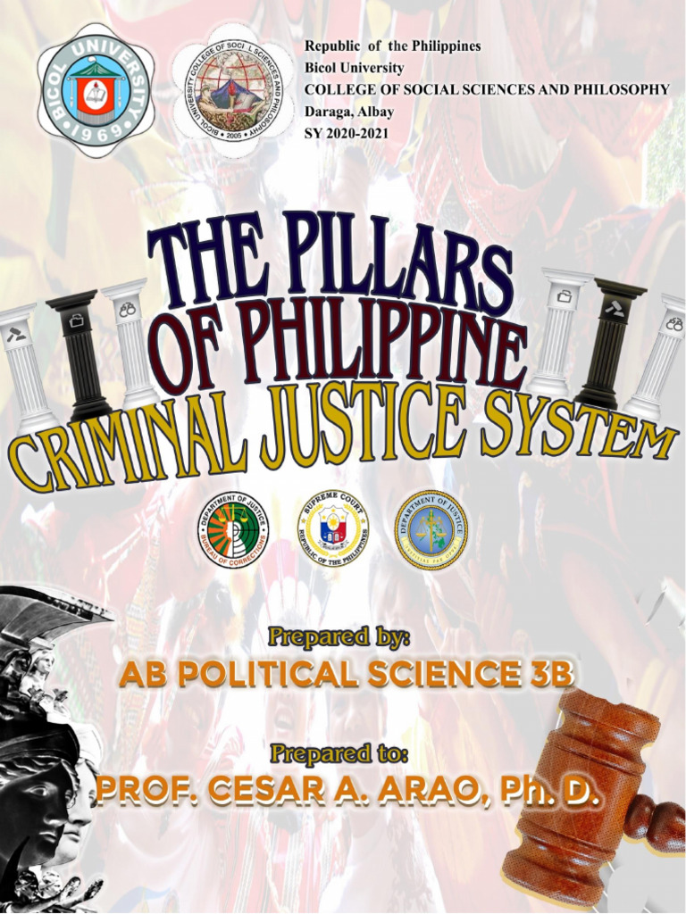 Pillars of The Philippine Criminal Justice System ABPS 3B | PDF | Sumer ...