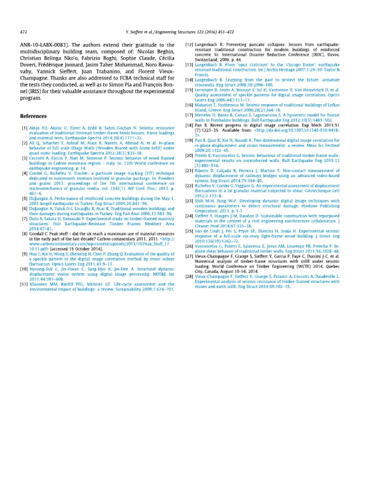 Full-field Measurement With a Digital Image Correlation Analysis of A | PDF