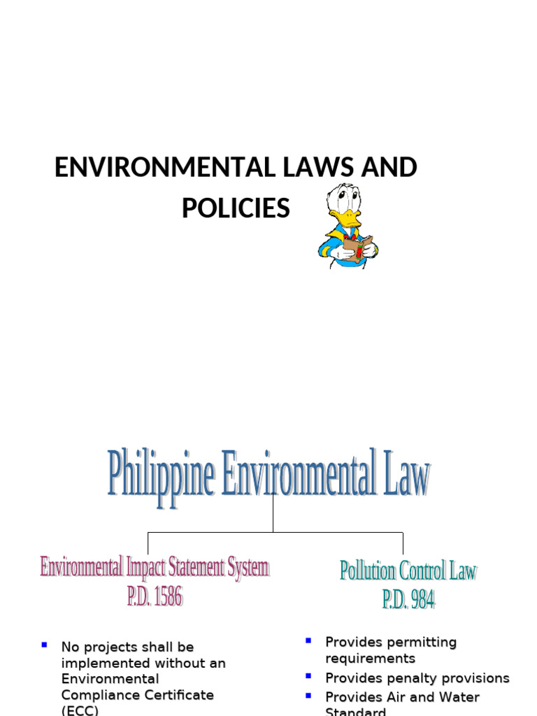 Philippine Environmental Laws Overview | PDF | Waste | Waste Management