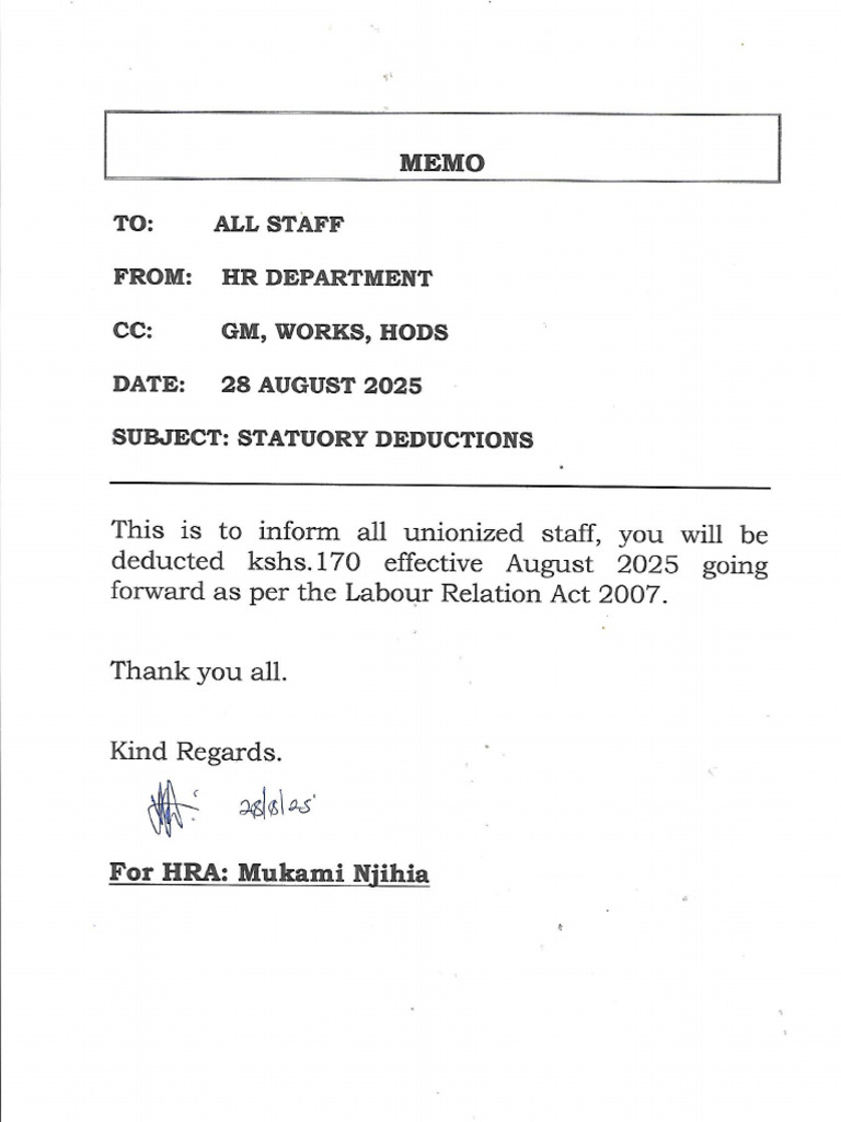 Statutory Deductions | PDF