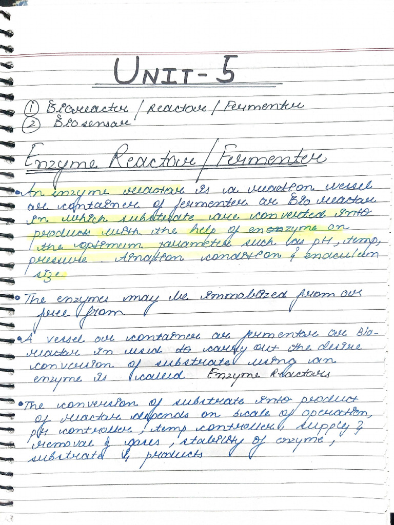 Unit 5 Enzyme Engineering | PDF