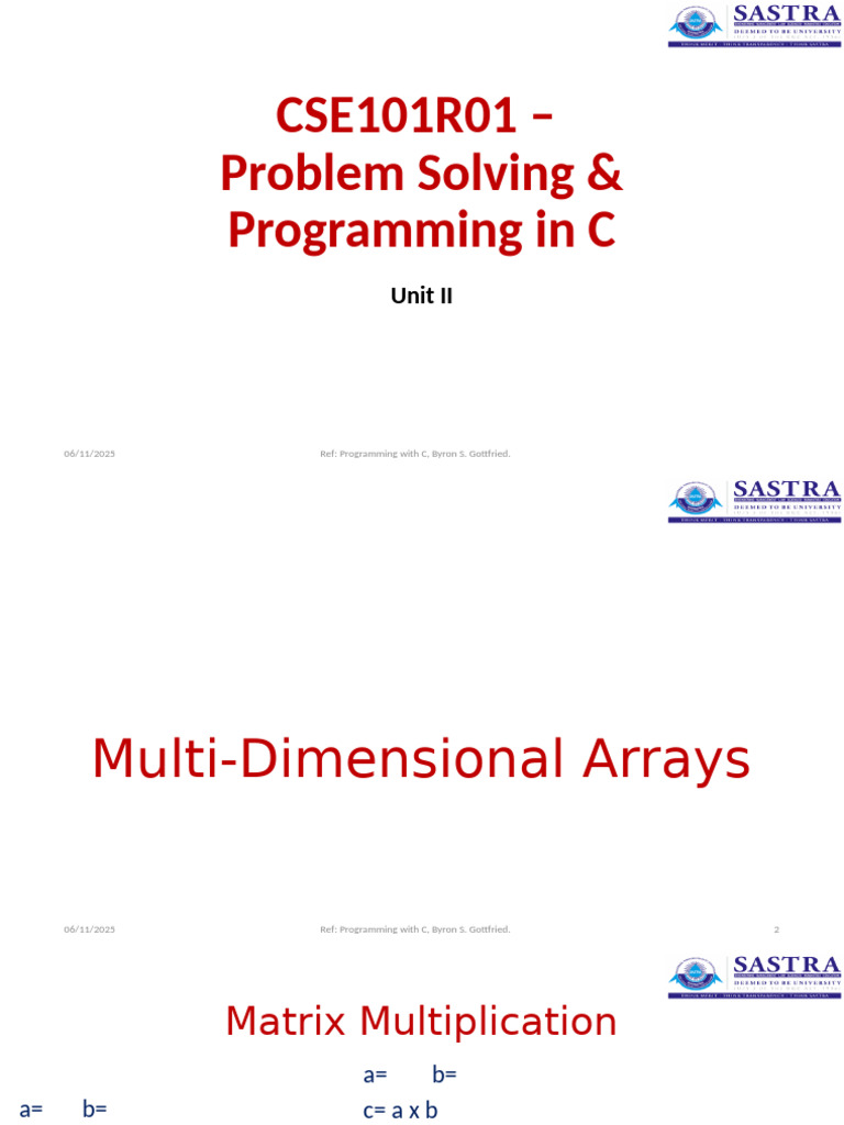 Matrix Multiplication | PDF