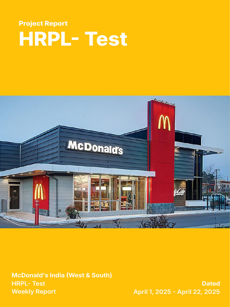 HRPL - Test - Project Report | PDF | Building | Civil Engineering