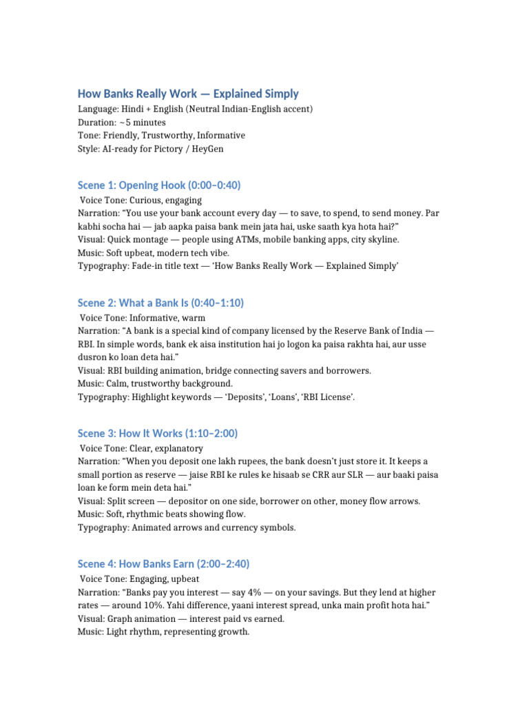 How Banks Operate: A Simple Guide | PDF | Interest | Banks