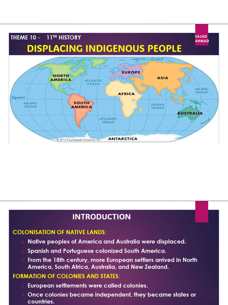 Displacement of Indigenous Peoples | PDF | Australia | Slavery