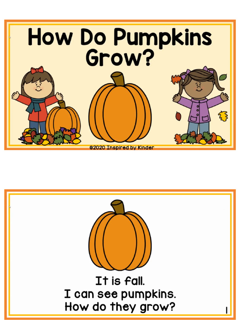How Do Pumpkins Grow | PDF