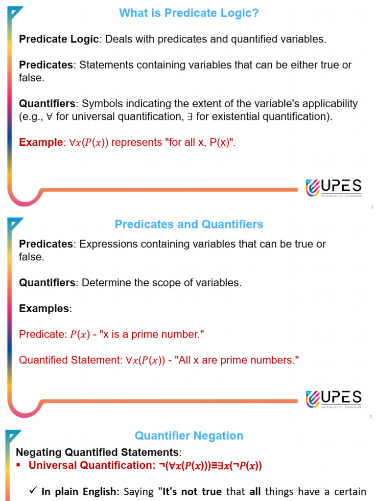 What Is Predicate Logic? | PDF | Methodology | Logic