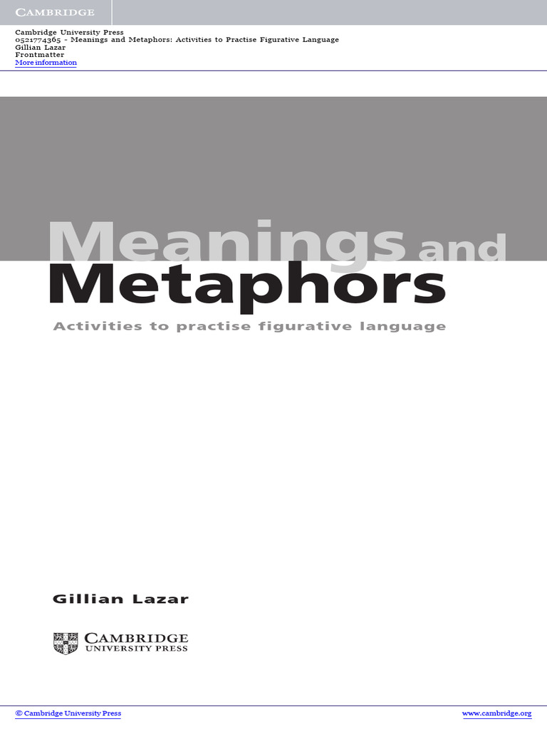 Figurative Language Practice Activities | PDF | Metaphor