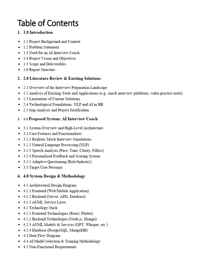 AI Interview Coach: Enhancing Job Prep | PDF | Software Testing ...
