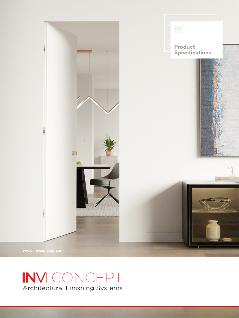 INVI Jamb Classic Adjust Door Frame | PDF | Door | Drywall