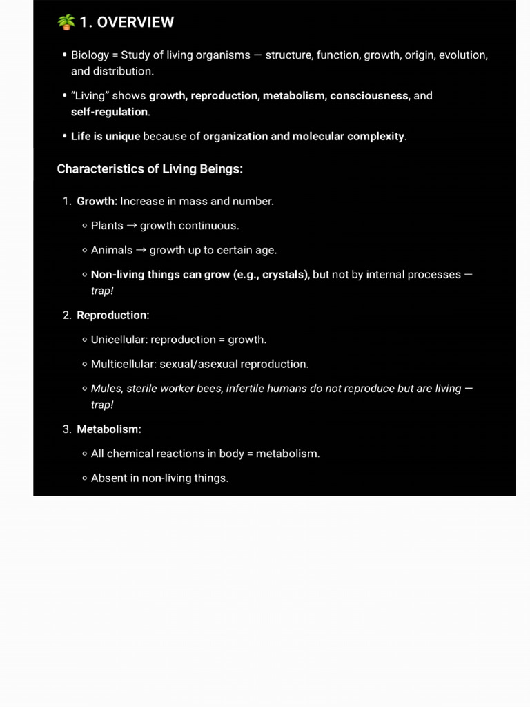 Cell Unit of Life Cheat Sheet for 1 | PDF