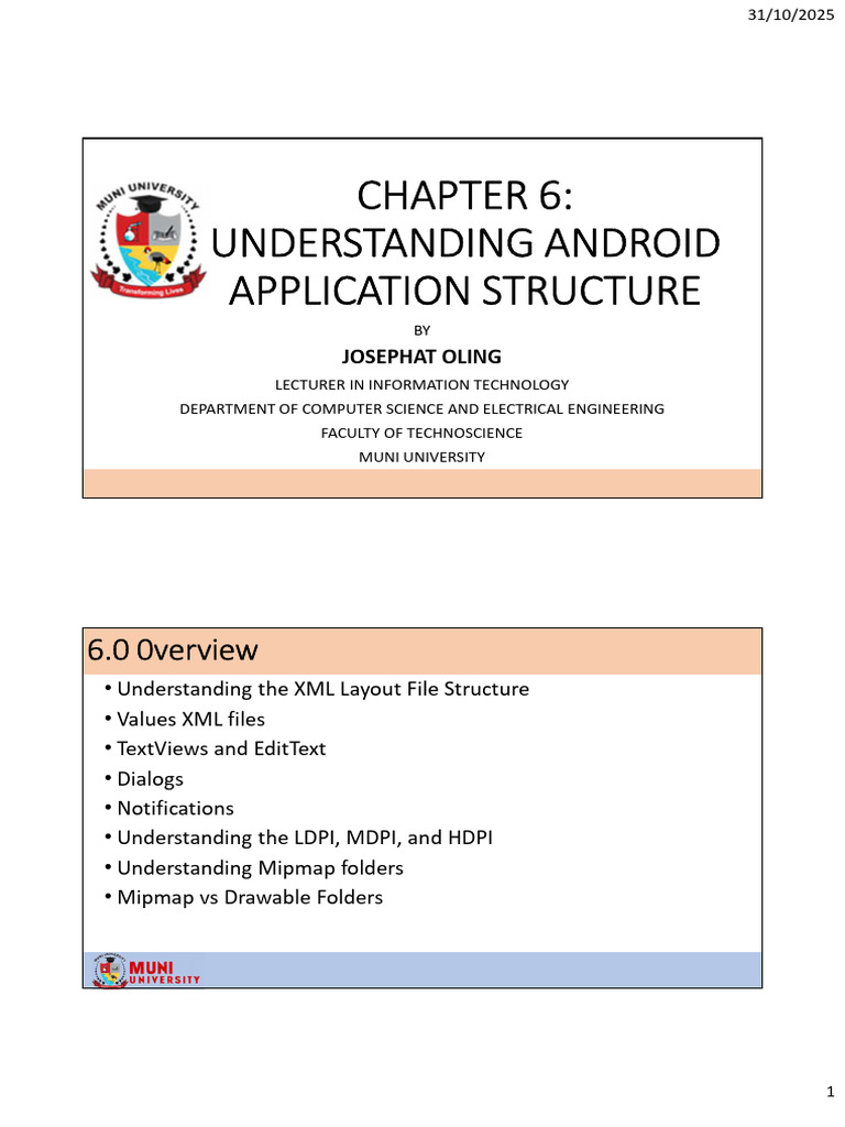 6. Understanding Android Application Structure(1) | PDF | Icon (Computing) | Computing