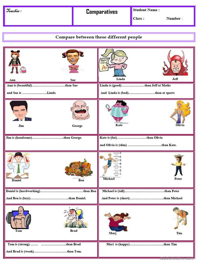 COMPARATIVES (1) | PDF