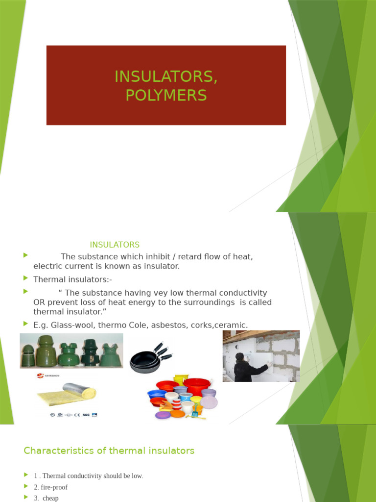 Insulators (2) (2) | PDF | Thermal Insulation | Polystyrene