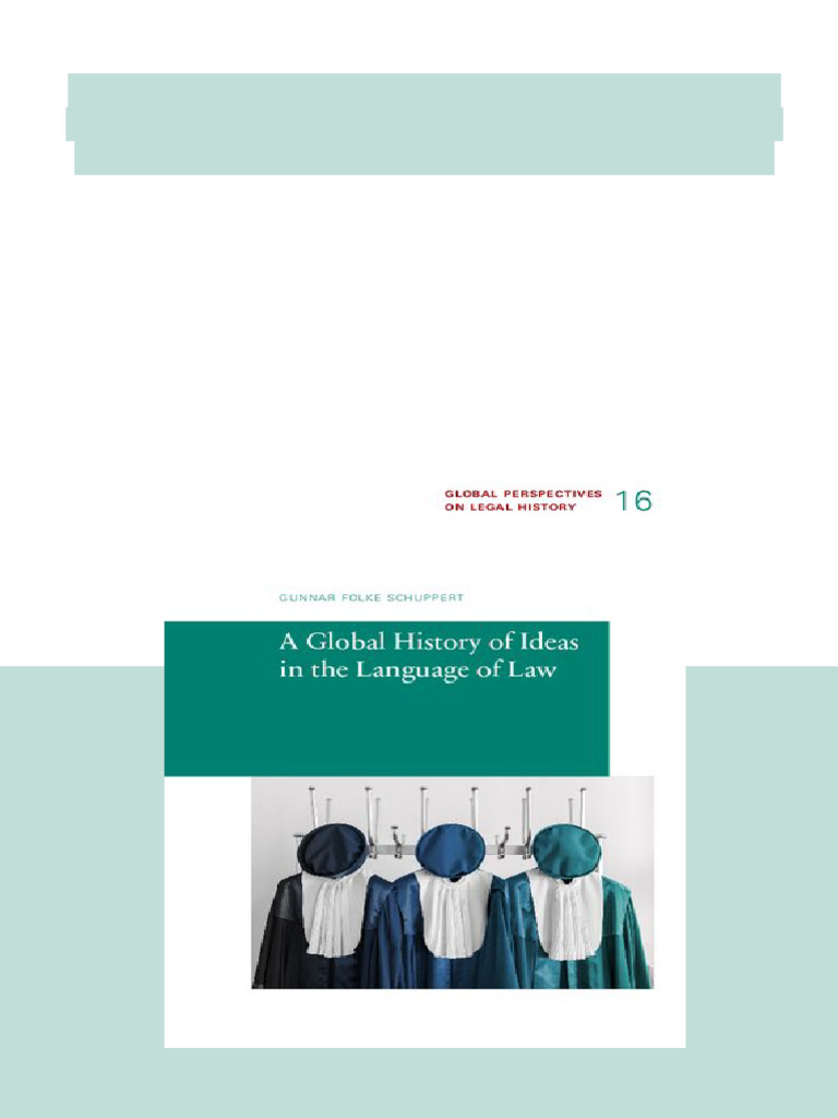 (Ebook) A Global History Of Ideas In The Language Of Law by Gunnar ...