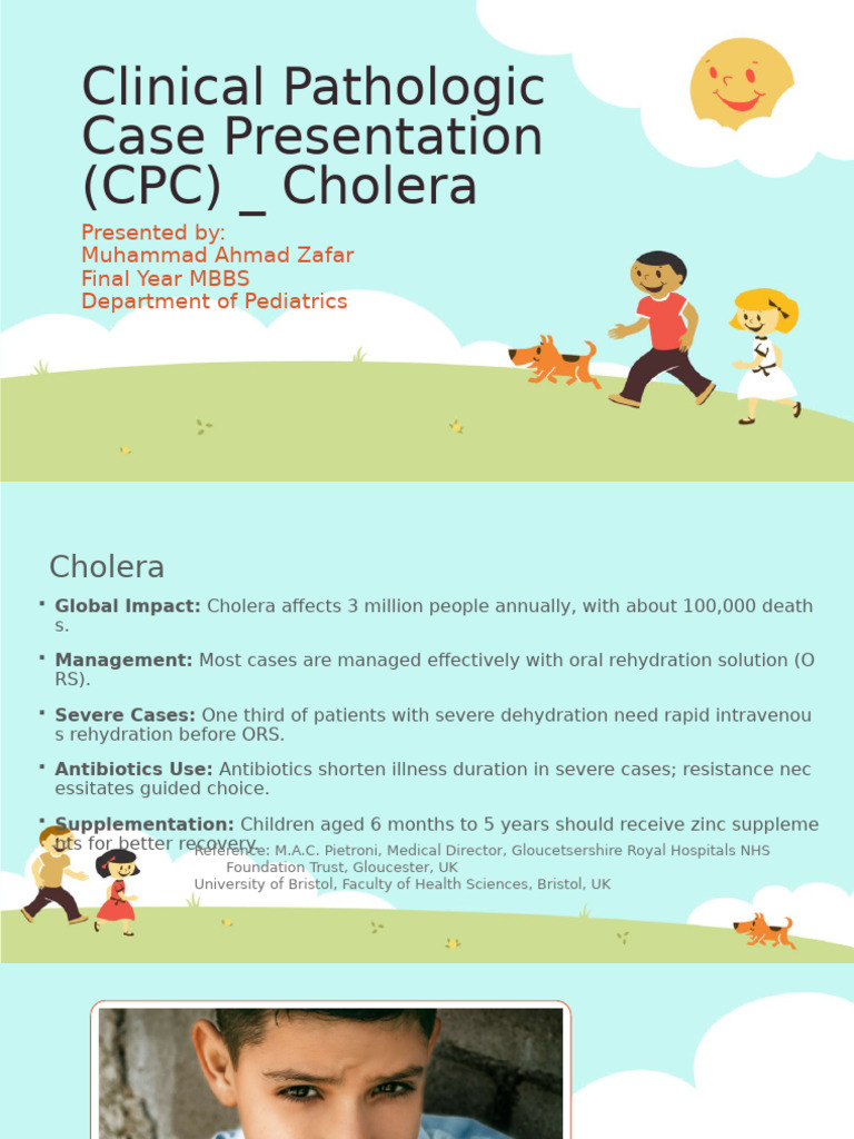 CPC Paeds 23 October | PDF | Cholera | Diarrhea