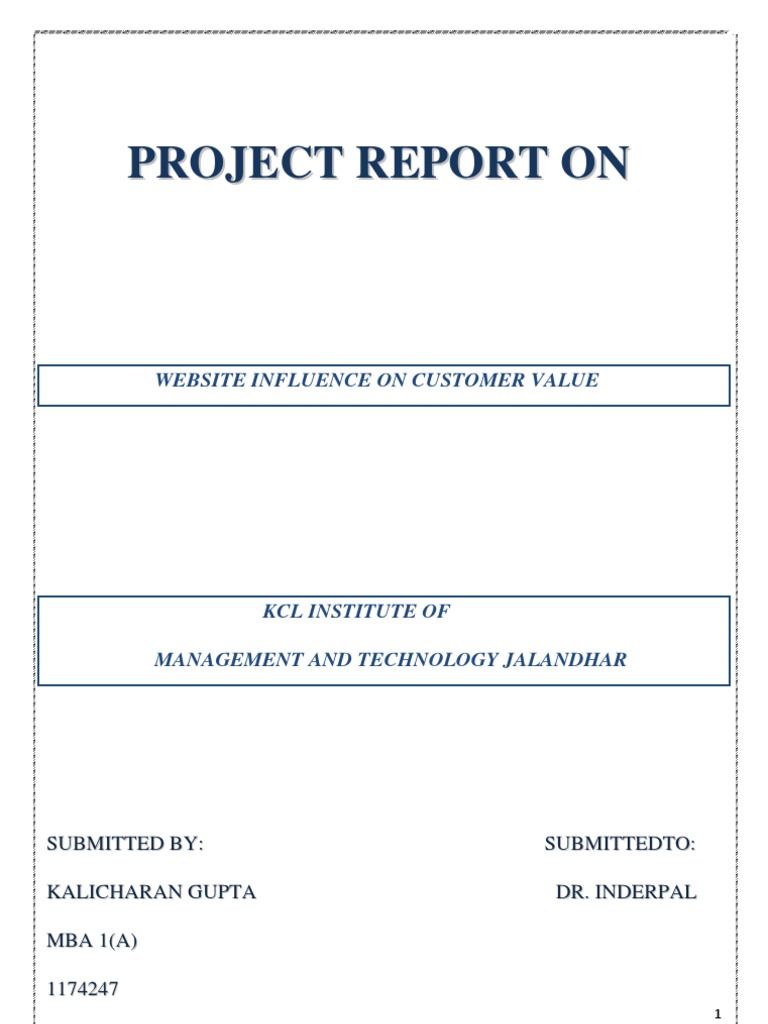 KC RM Report | PDF | Schema (Psychology) | Hypothesis