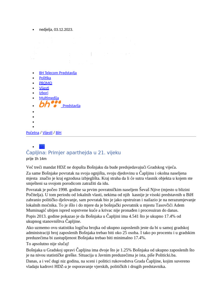 Capljina | PDF