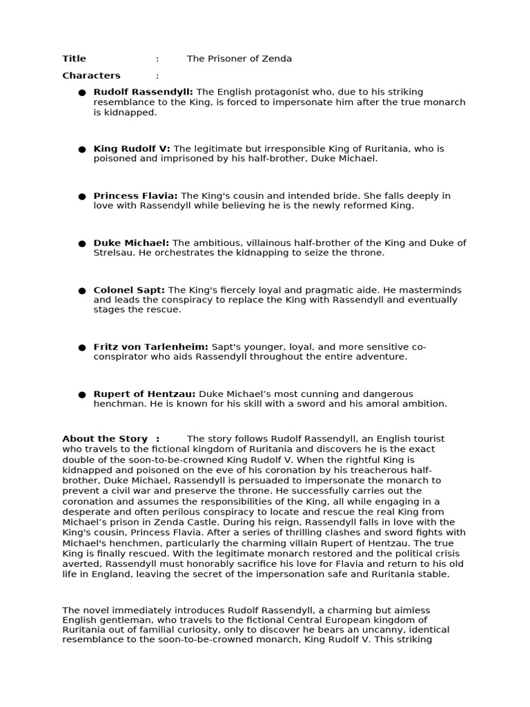 Novel Format | PDF