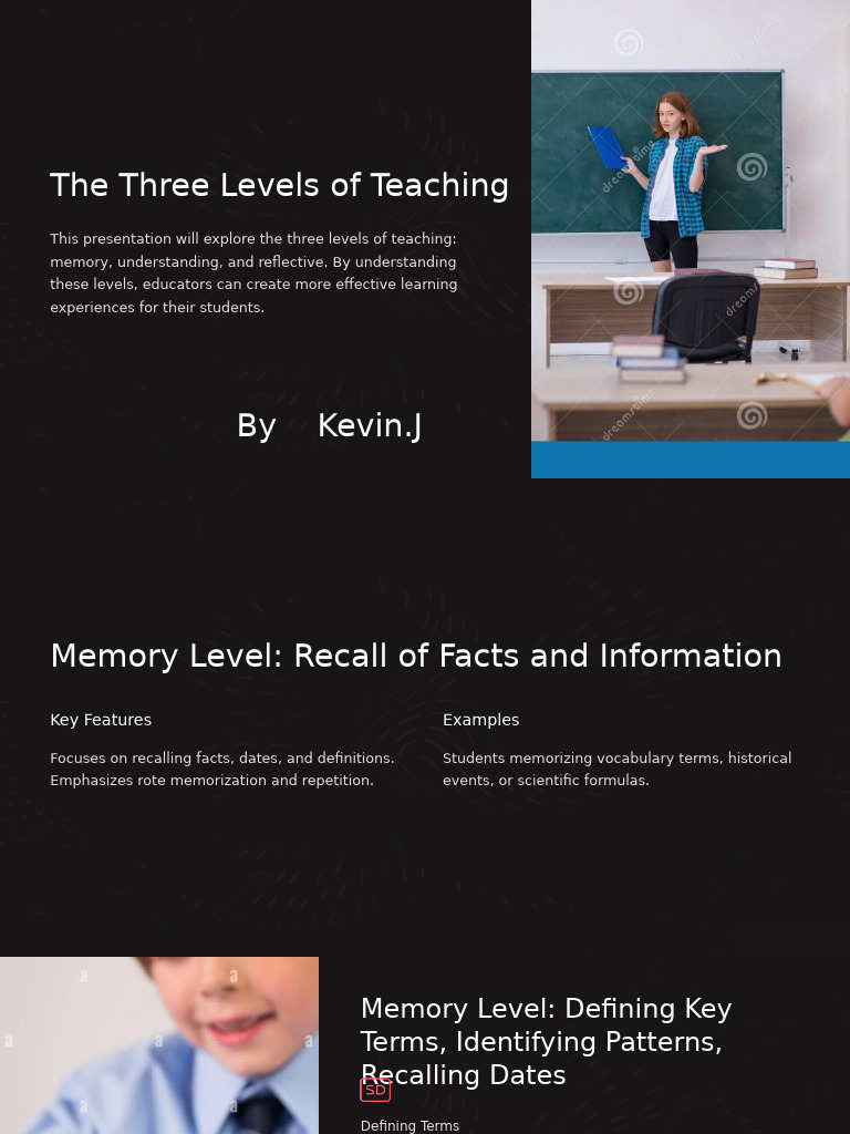 Three Levels of Teaching Explained | PDF | Critical Thinking | Knowledge