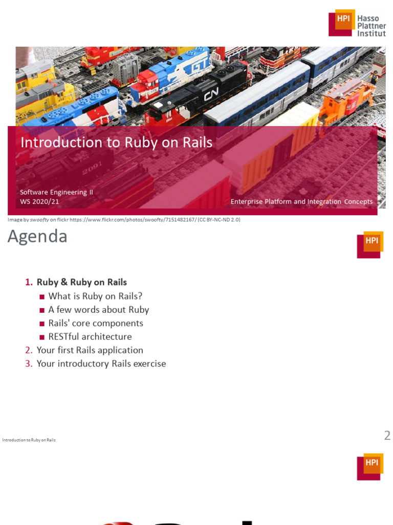Introduction To Ruby On Rails | PDF | Ruby (Programming Language ...