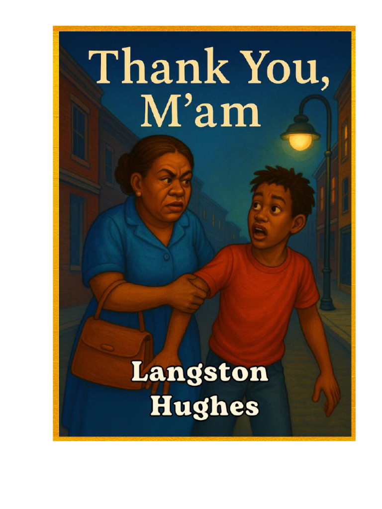 Thank You Mam by Langston Hughes Level 1 | PDF