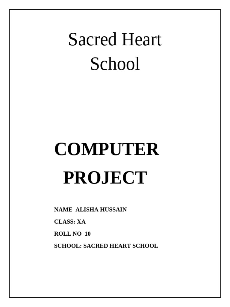 Computer Project X[1] | PDF | Java (Programming Language) | Object ...