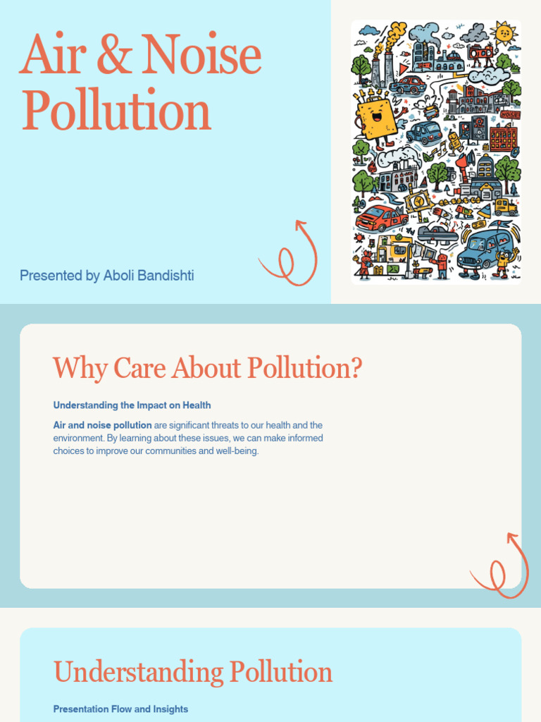 Air and Noise Pollution Insights | PDF | Air Pollution | Pollution