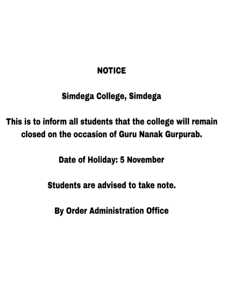 Notice | PDF