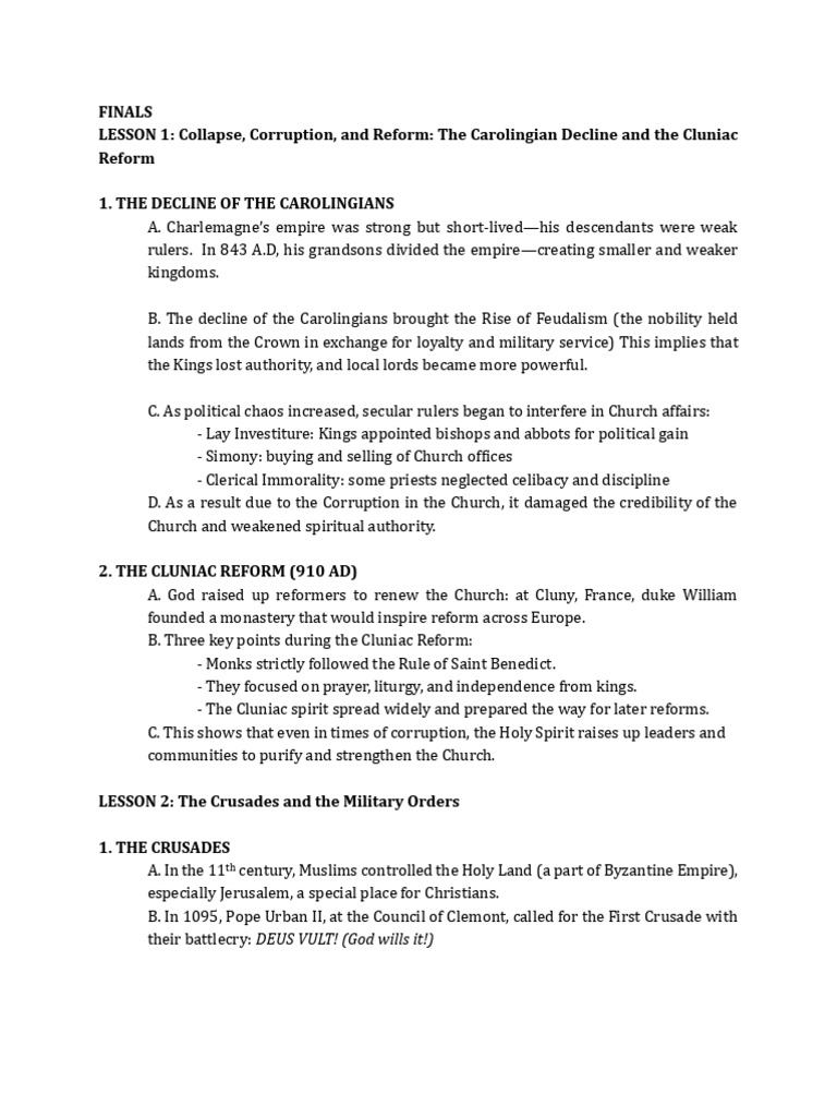 .pdf | PDF | Crusades | Catholic Church