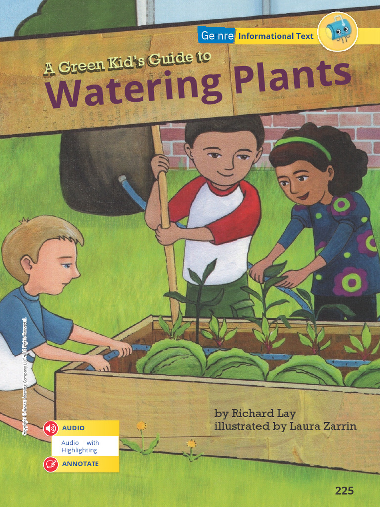 Green Gardening: Watering Plants Guide | PDF | Mulch | Seed