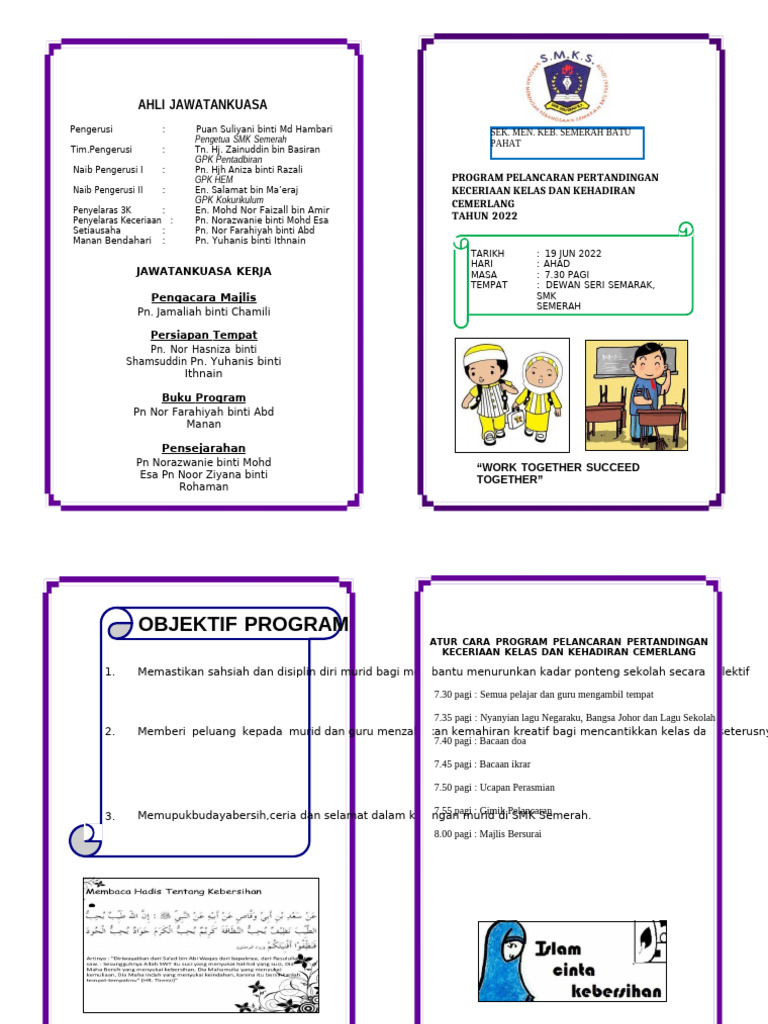 Buku Program Pelancaran 3k 2022 Pdf