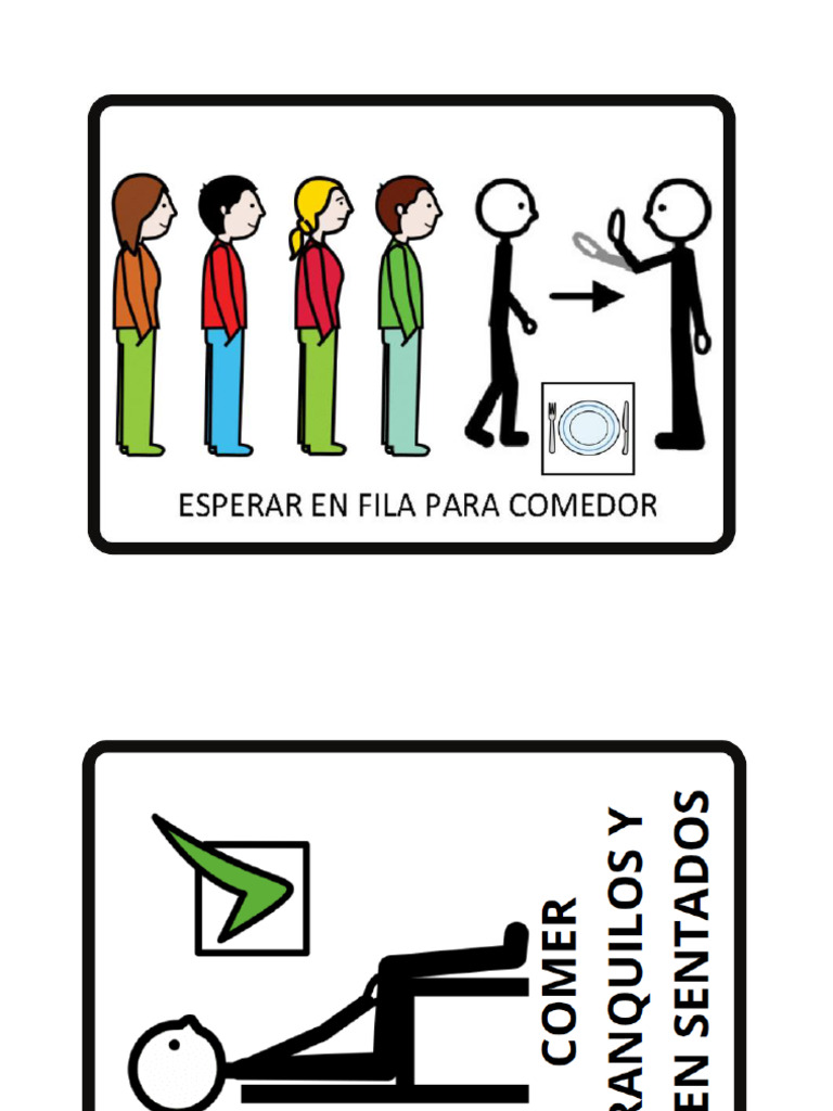 Pictogramas Comedor | PDF