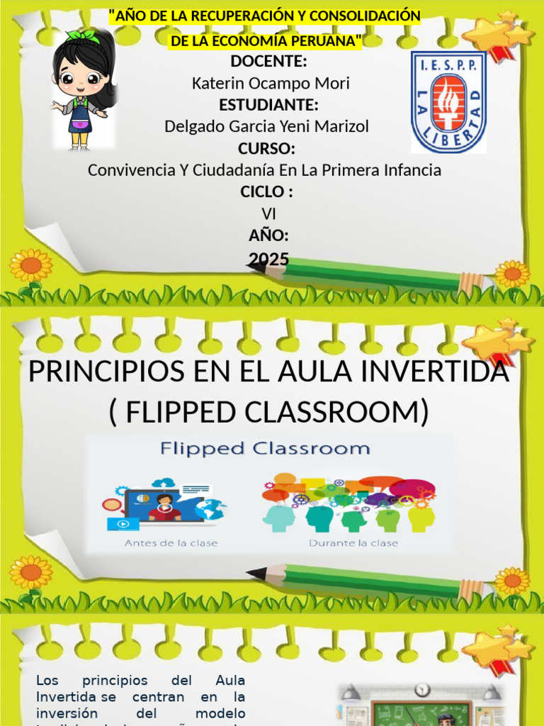 Principios del Aula Invertida en Educación | PDF